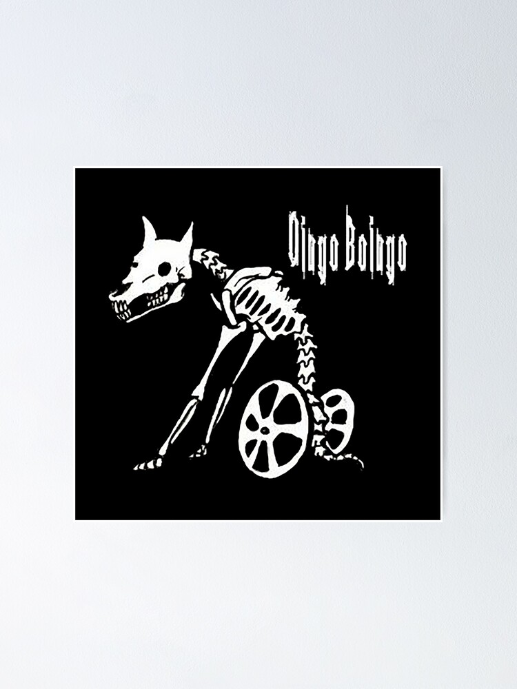 "Oingo Boingo Dog Skull" Poster for Sale by votsis | Redbubble