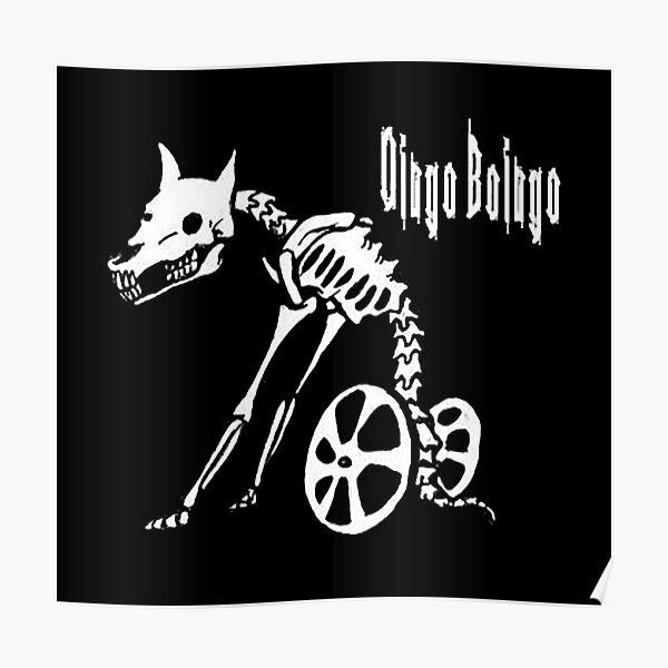 "Oingo Boingo Dog Skull" Poster for Sale by votsis | Redbubble