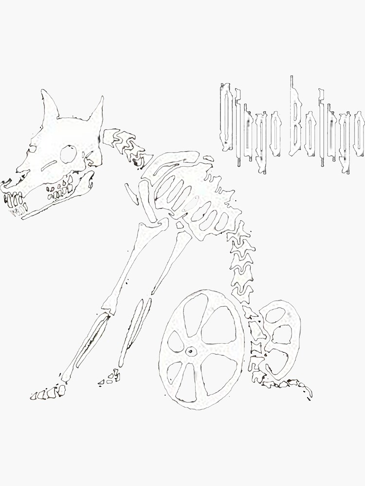 "Oingo Boingo Dog Skull" Sticker for Sale by votsis | Redbubble