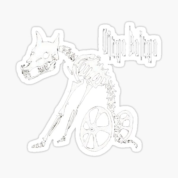 "Oingo Boingo Dog Skull" Sticker for Sale by votsis | Redbubble