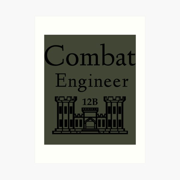 Us Army Combat Engineer Art Prints | Redbubble
