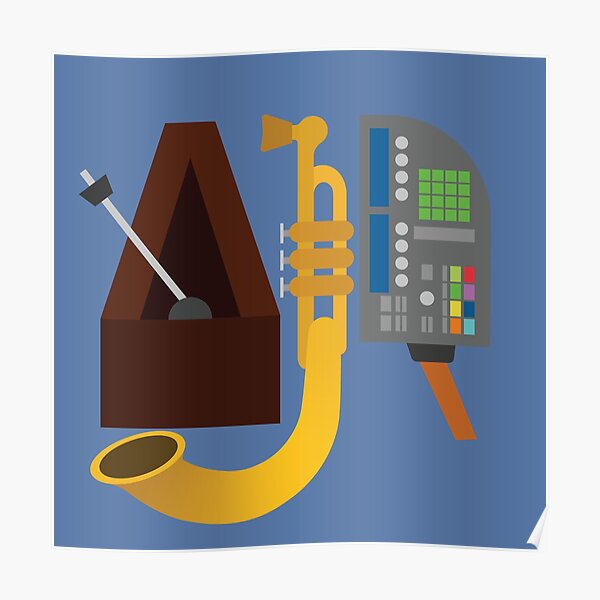 "AJR Instruments Logo" Poster for Sale by NoahStDesigns | Redbubble