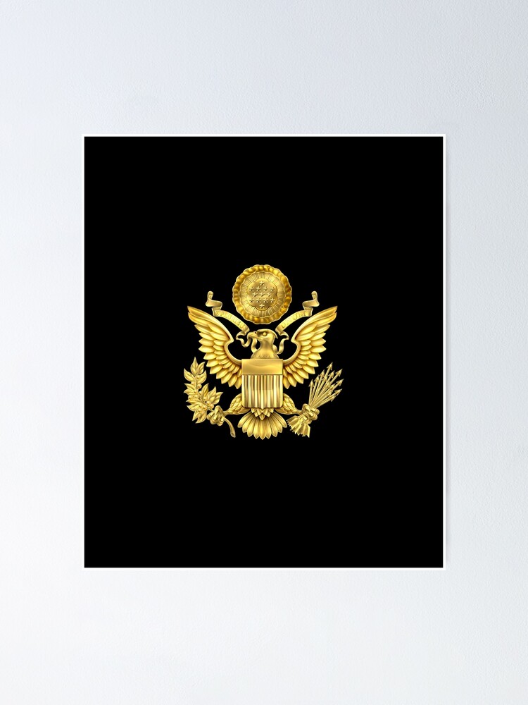 "US Presidential Seal Eagle" Poster for Sale by Fioranoclthing | Redbubble