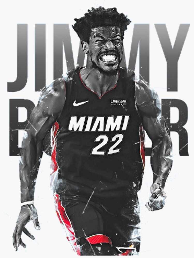 "Jimmy Butler" Sticker for Sale by mutrufyohana | Redbubble
