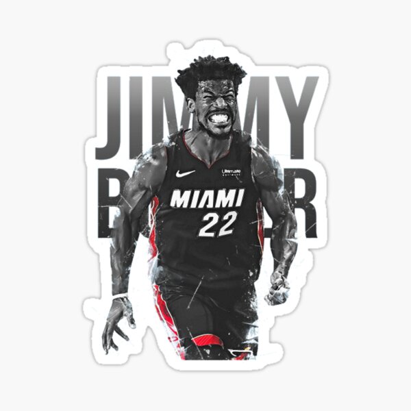 "Jimmy Butler" Sticker for Sale by mutrufyohana | Redbubble