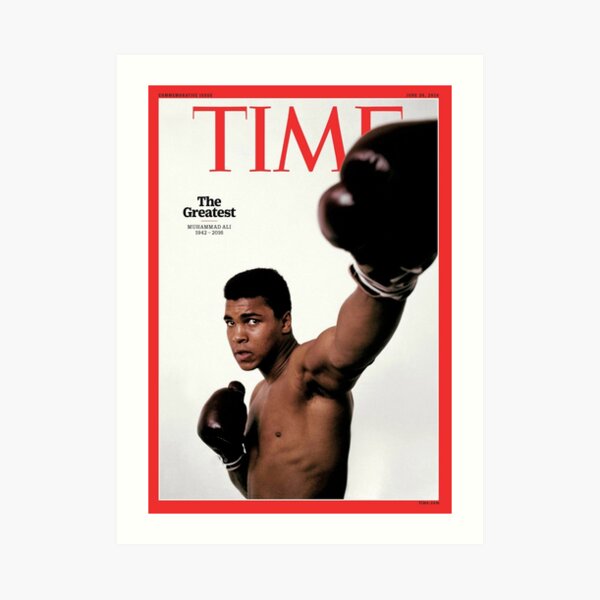 "Time Muhammad Ali" Art Print for Sale by cliwesshop | Redbubble