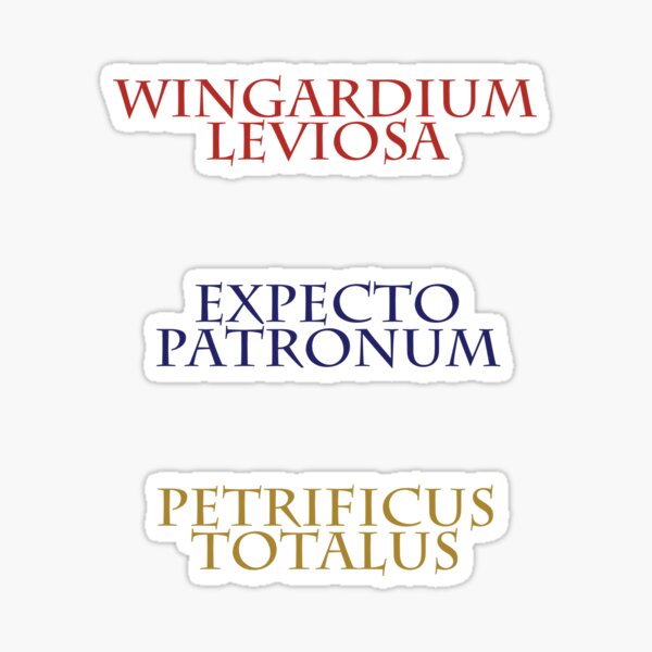 "magic spells" Sticker for Sale by xandracereza | Redbubble