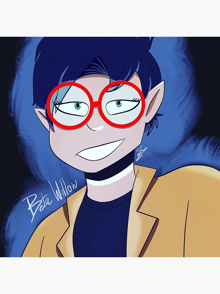 "Beta Willow fanart " Sticker for Sale by AxolotlArtist32 | Redbubble