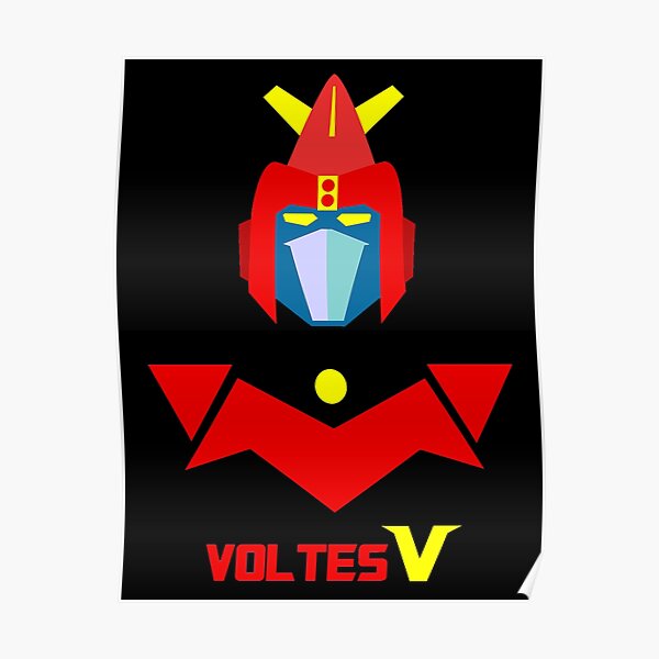 "The Original Voltes V" Poster for Sale by ZeyEm | Redbubble