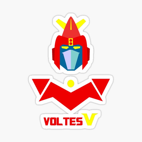 "The Original Voltes V" Sticker for Sale by ZeyEm | Redbubble