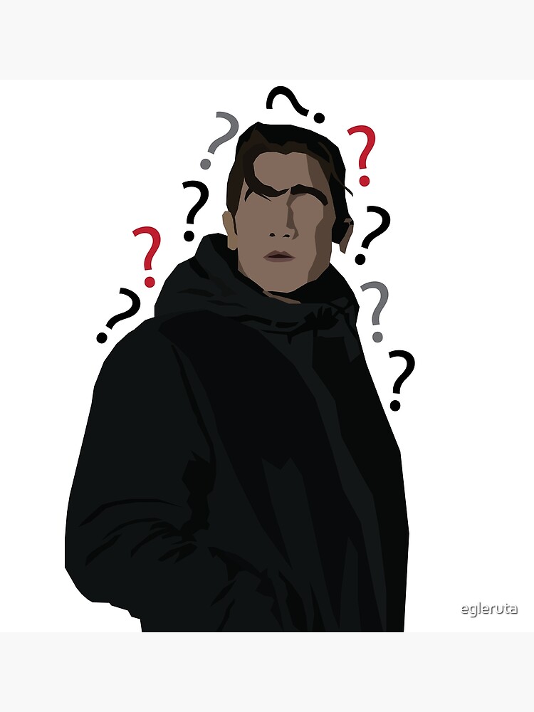 "Detective Loki Question Marks" Poster by egleruta | Redbubble
