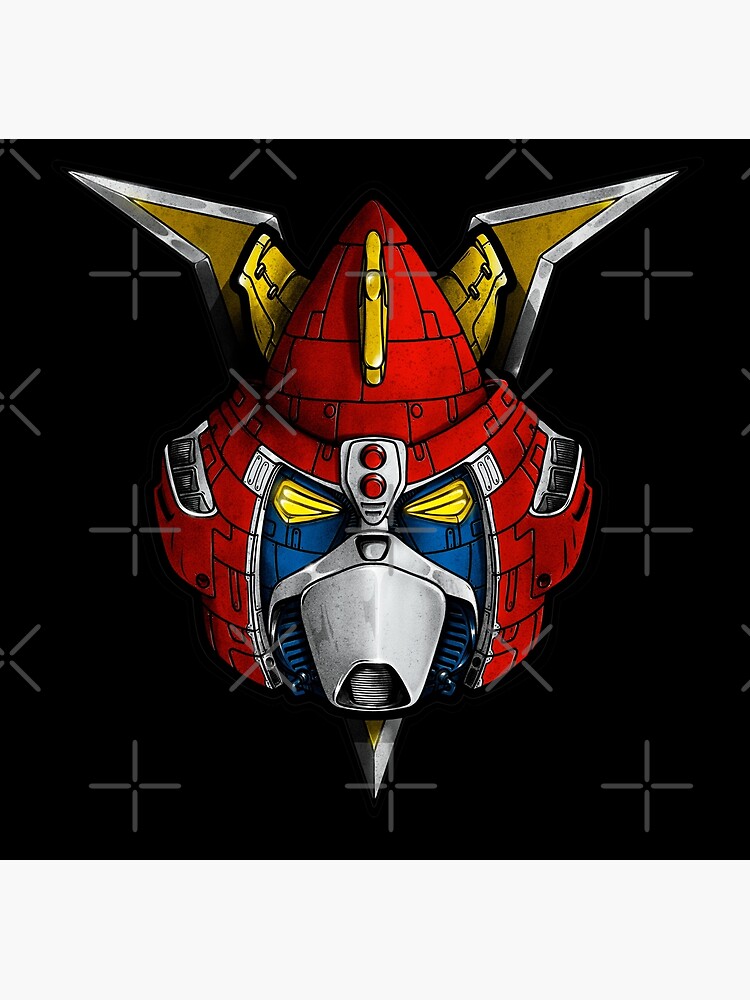 "Voltes V Head" Art Print for Sale by ZeyEm | Redbubble