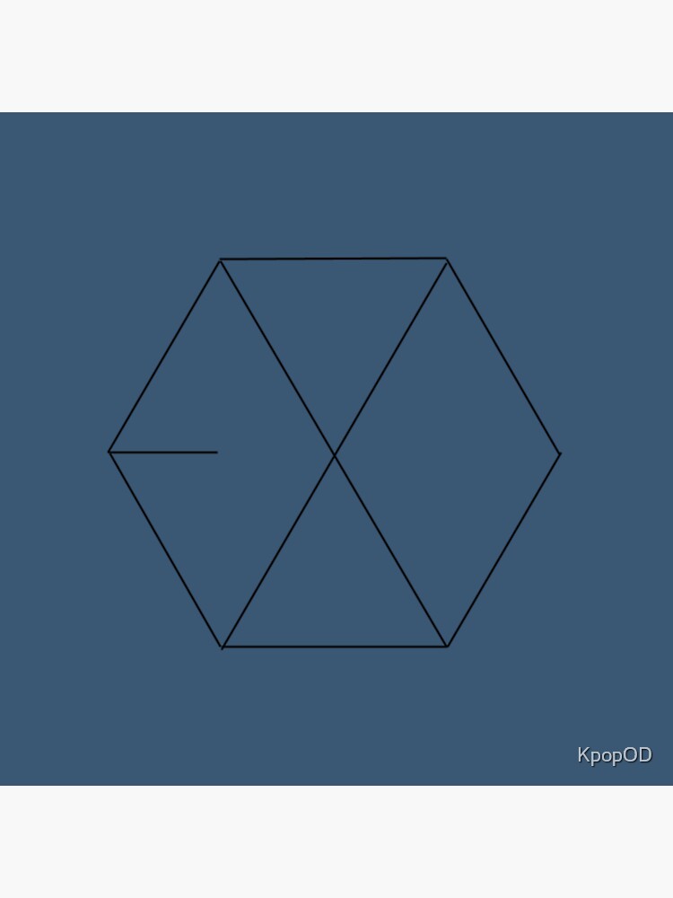 "EXO Logo" Sticker for Sale by KpopOD | Redbubble