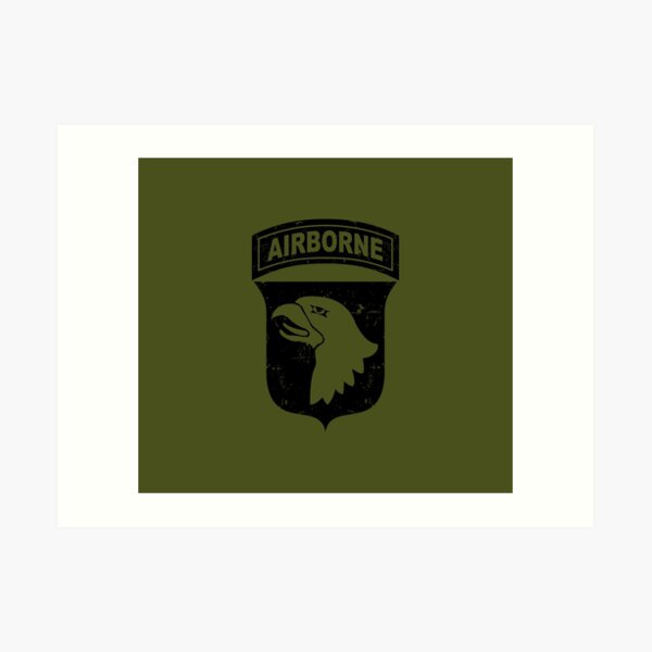 "US Army 101st Airborne Division" Art Print for Sale by juliauongdz ...