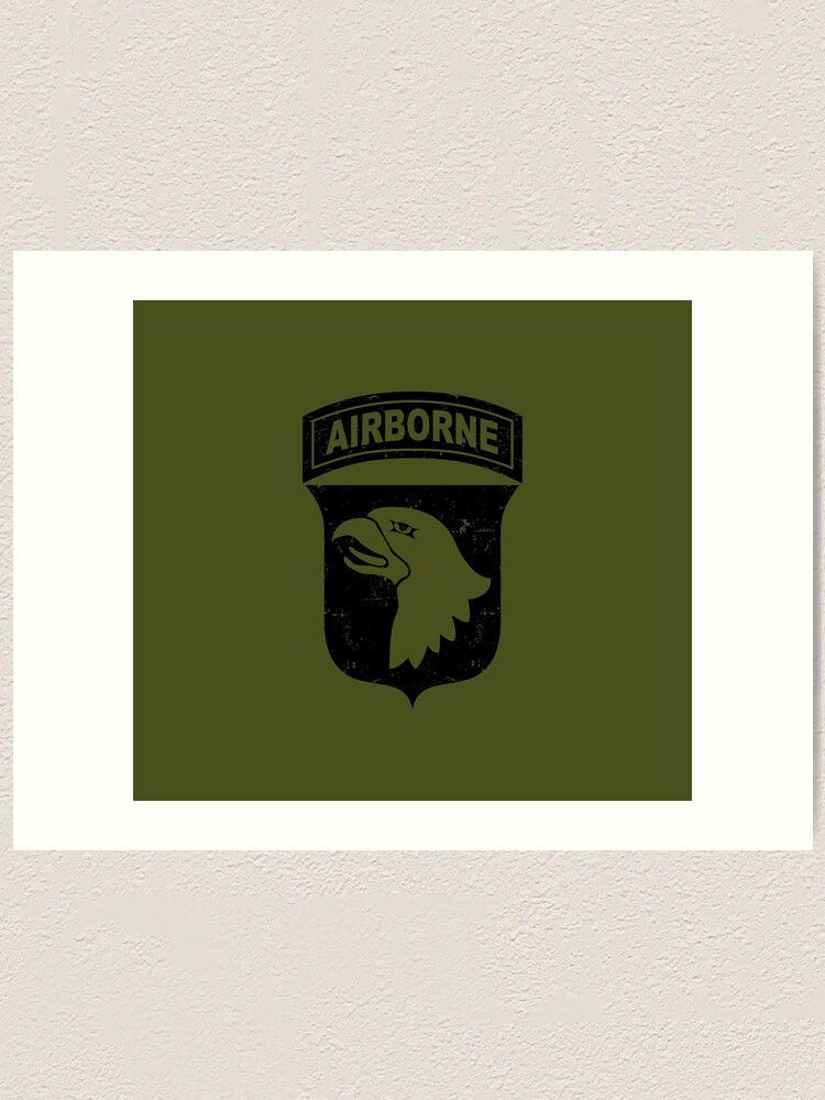 "US Army 101st Airborne Division" Art Print for Sale by juliauongdz ...