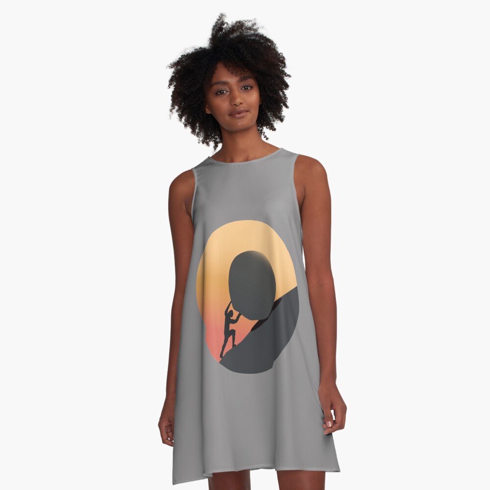 "Myth of Sisyphus - Albert Camus" Sticker for Sale by Pasan-hpmm ...