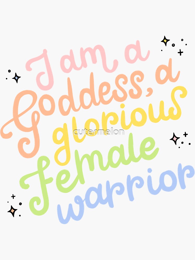 "Parks and Rec Pawnee Goddesses- Rainbow" Sticker for Sale by ...