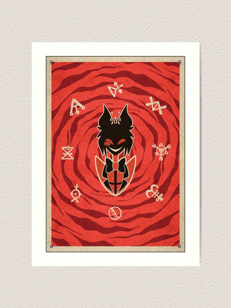 "Alastor with voodoo Symbols poster" Art Print for Sale by Anic917 ...