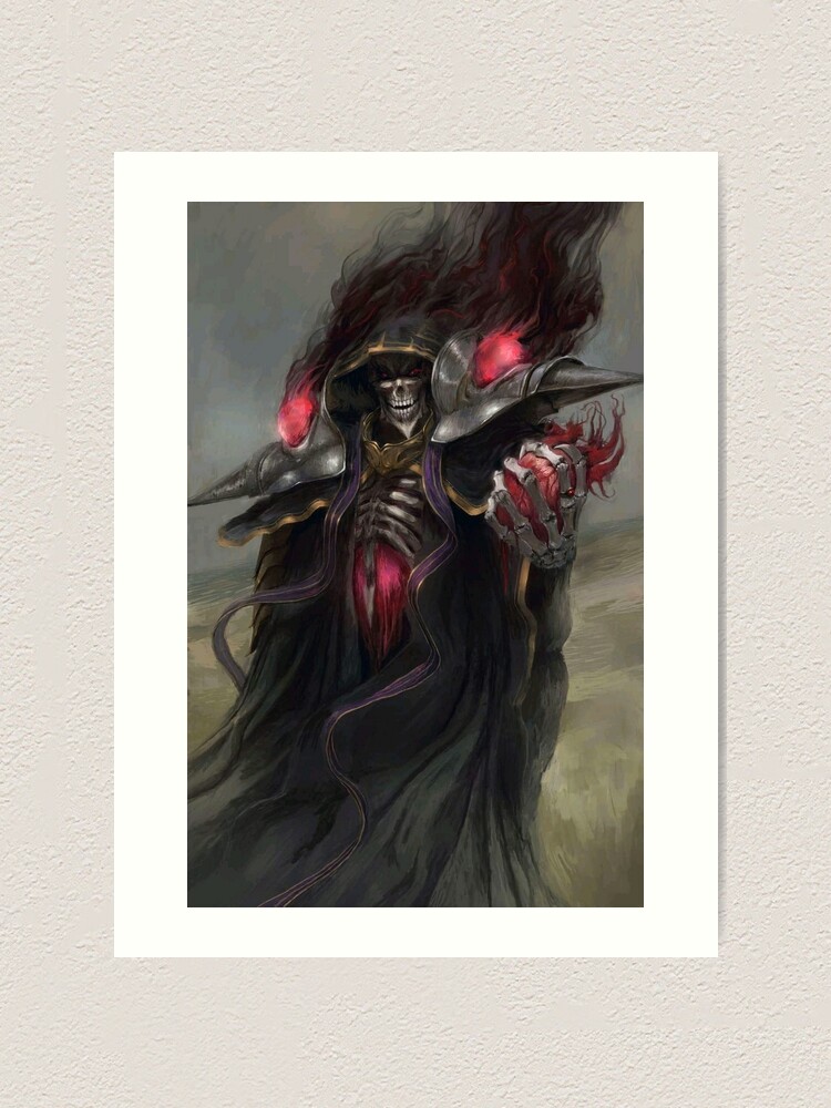 "anime fanart lord of death" Art Print for Sale by Anime-Store1 | Redbubble