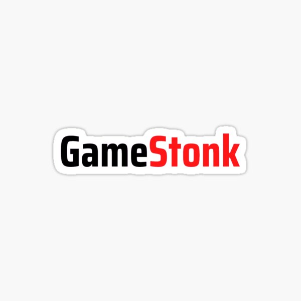 "Gamestonk gamestop meme design" Sticker by GlassSun | Redbubble