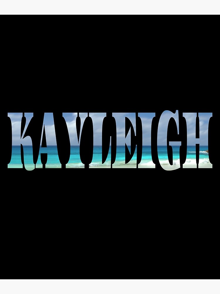 "Kayleigh" Poster by Areashor | Redbubble