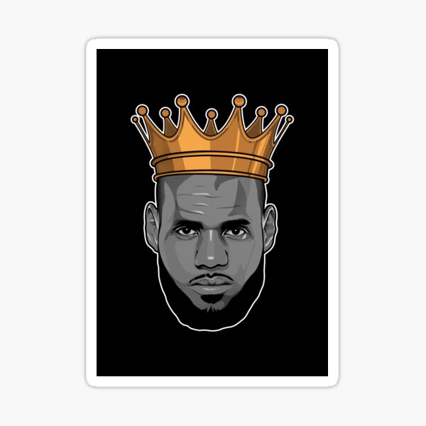 "Lebron james" Sticker for Sale by RandomApparel | Redbubble