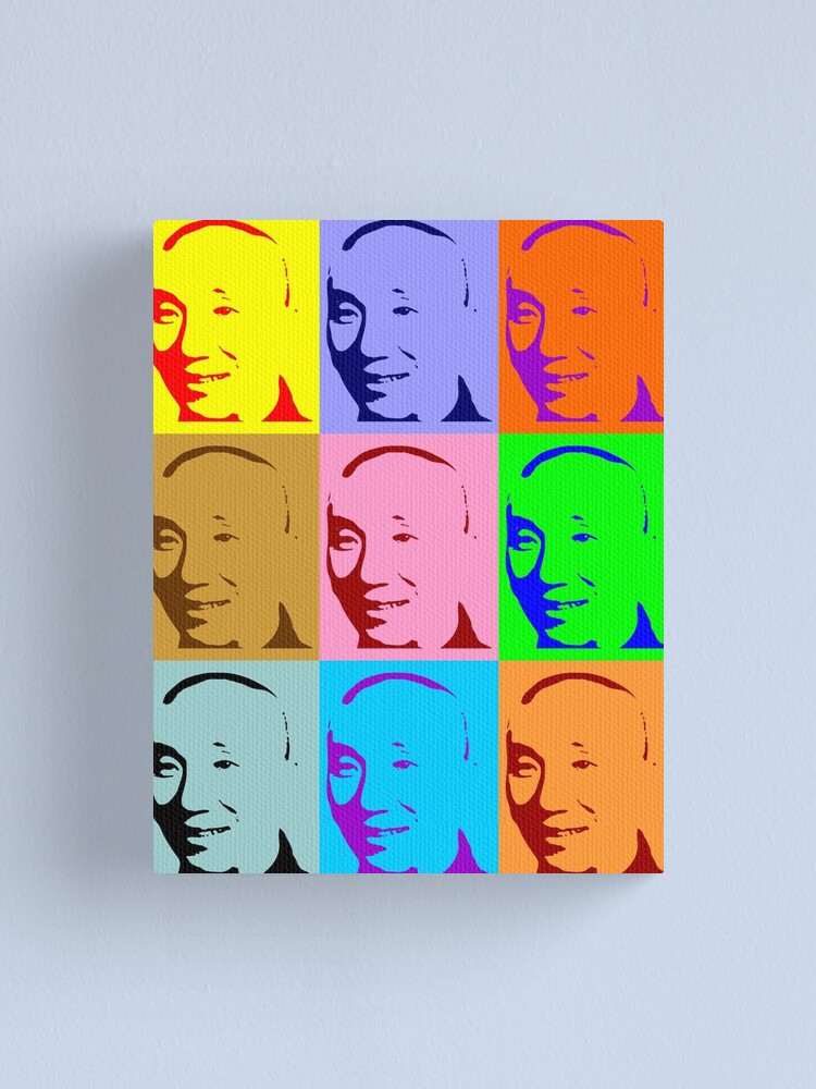 "Yip Man Ip Man Wing Chun Grandmaster Pop Art Design" Canvas Print for ...