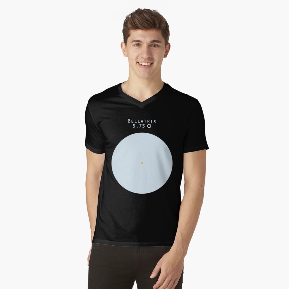 "Bellatrix - Sun size comparison" Sticker for Sale by MetaPhyStore ...