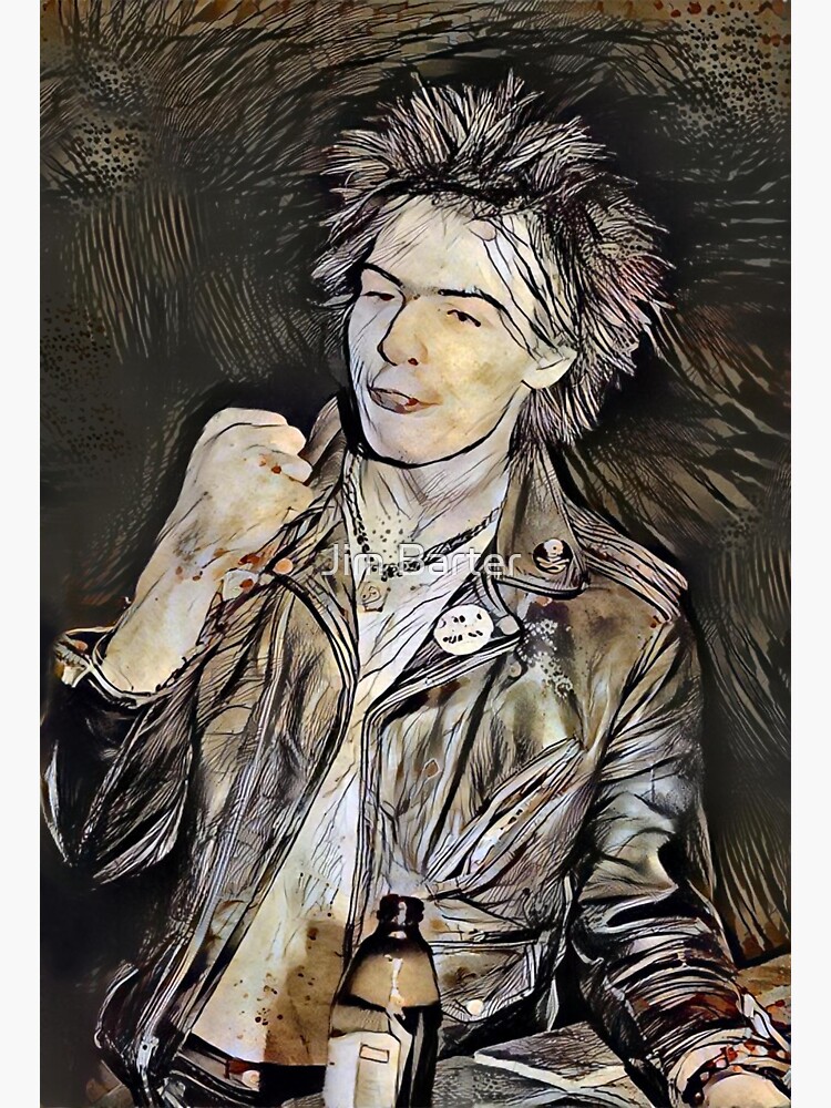 "Our Sid" Sticker for Sale by Jim Barter | Redbubble