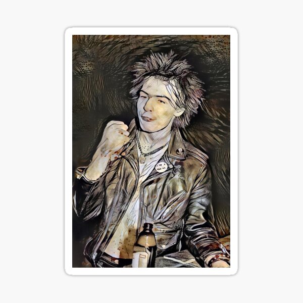 "Our Sid" Sticker for Sale by Jim Barter | Redbubble