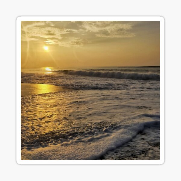 "Live by Sun and Sea- beach" Sticker for Sale by BackpackerStore ...