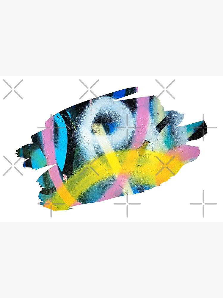 "Graffiti Splash Art Print Pastel" Canvas Print for Sale by Auto-Prints ...