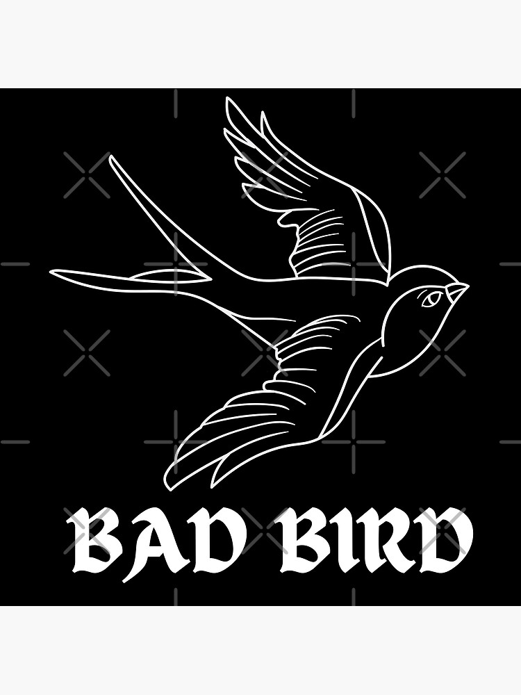 "Bad bird" Poster for Sale by sociedadsecreta | Redbubble