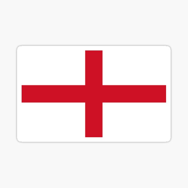 "England Flag" Sticker for Sale by WorldFlagCo | Redbubble