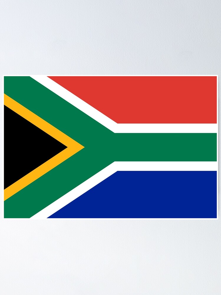 "South Africa Flag" Poster for Sale by WorldFlagCo | Redbubble