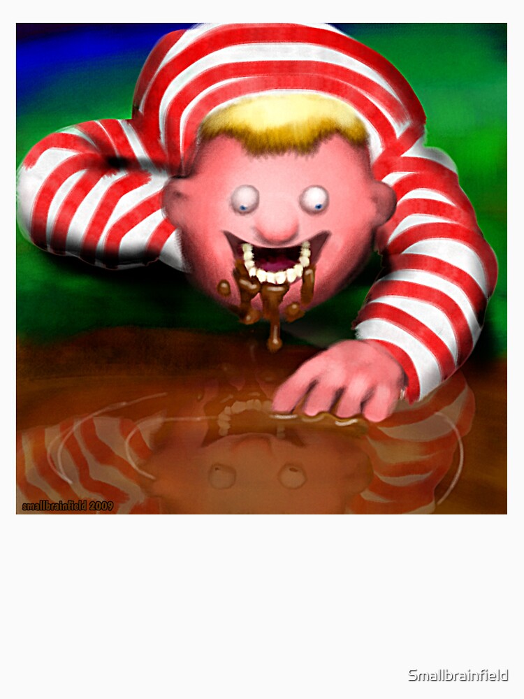 "Augustus Gloop" T-shirt by Smallbrainfield | Redbubble