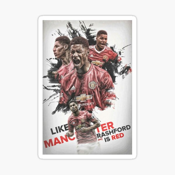 "Marcus Rashford" Sticker for Sale by jiansio77 | Redbubble