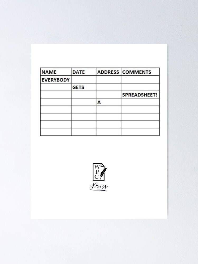 "Excel" Poster for Sale by WPC-Press | Redbubble