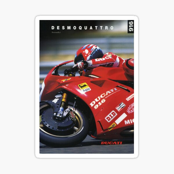 "Ducati 916 " Sticker by settebello | Redbubble