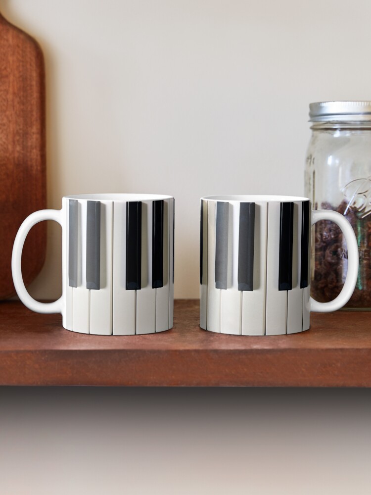 "Piano Keys" Coffee Mug for Sale by cpinteractive | Redbubble