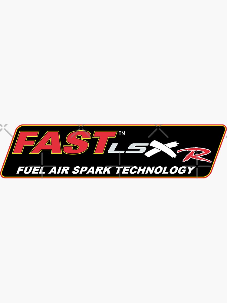 "FAST LSXr" Sticker by stickerwicker | Redbubble