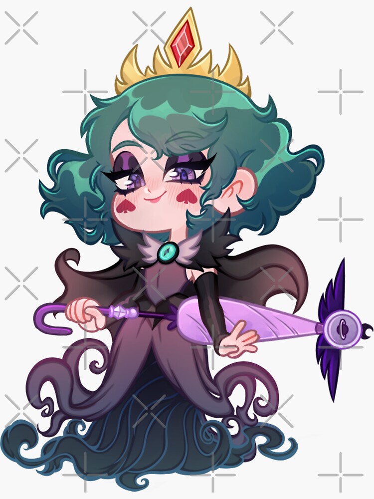 "Eclipsa the Queen of Darkness (SVTFOE)" Sticker for Sale by Kyotemeru ...
