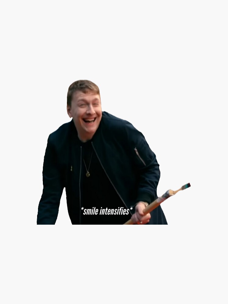 "Joe Lycett Taskmaster " Sticker for Sale by GardenofEden670 | Redbubble