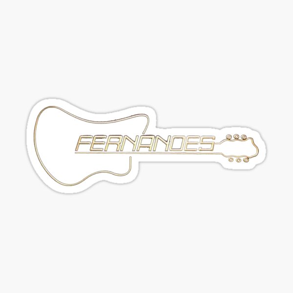 "Amazing Product Fernandes" Sticker by yuniteru | Redbubble
