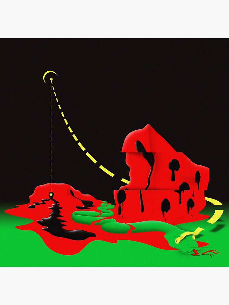 "Snake Eyes" Sticker by nixful | Redbubble