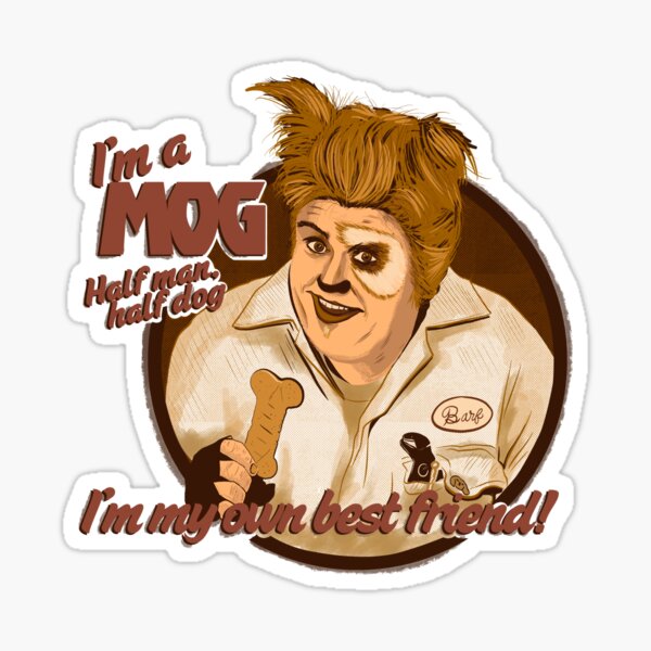 "Mog Spaceballs" Sticker by moseisly | Redbubble