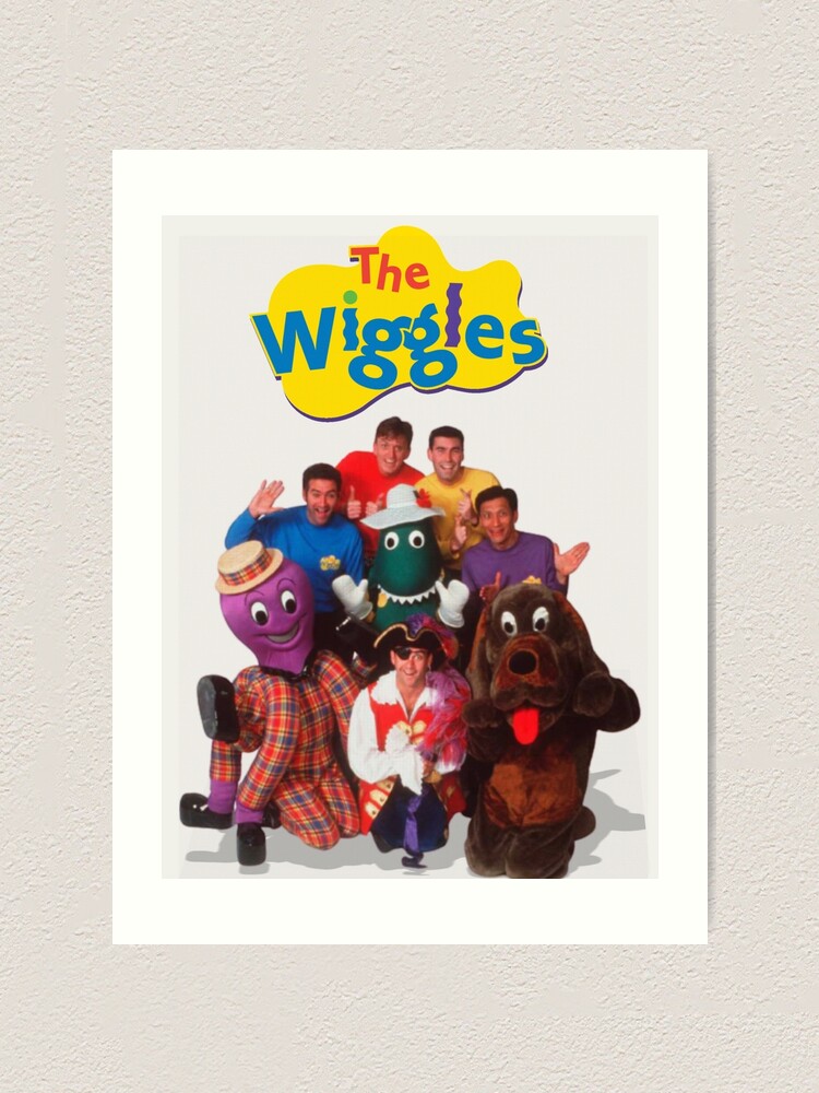 "The Wiggles-1997 Poster" Art Print for Sale by JohnnyWiggle | Redbubble