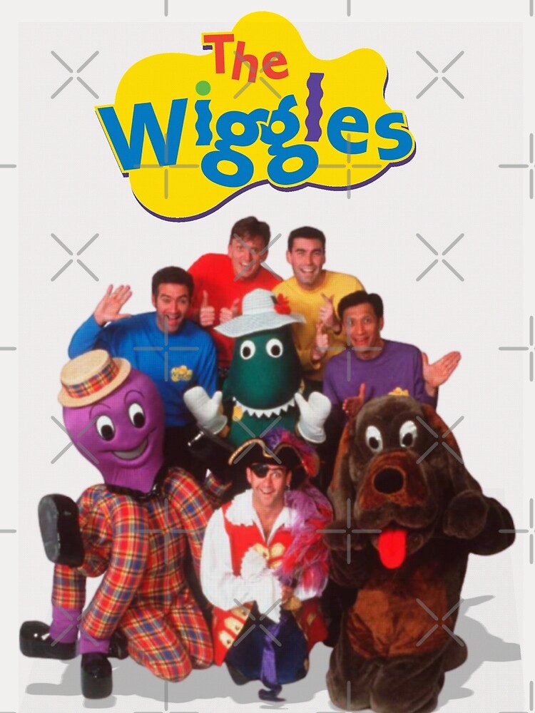 "The Wiggles-1997 Poster" Art Print for Sale by JohnnyWiggle | Redbubble