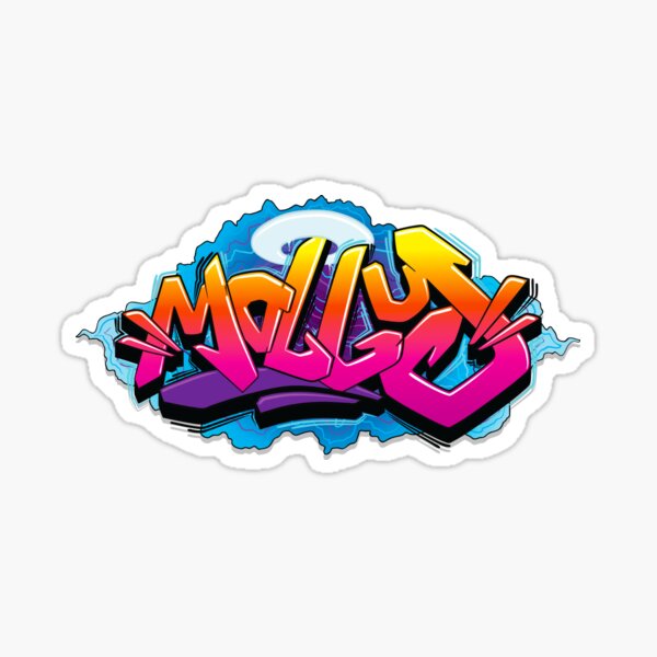 "Molly Graffiti Name" Sticker for Sale by NameGraffiti | Redbubble