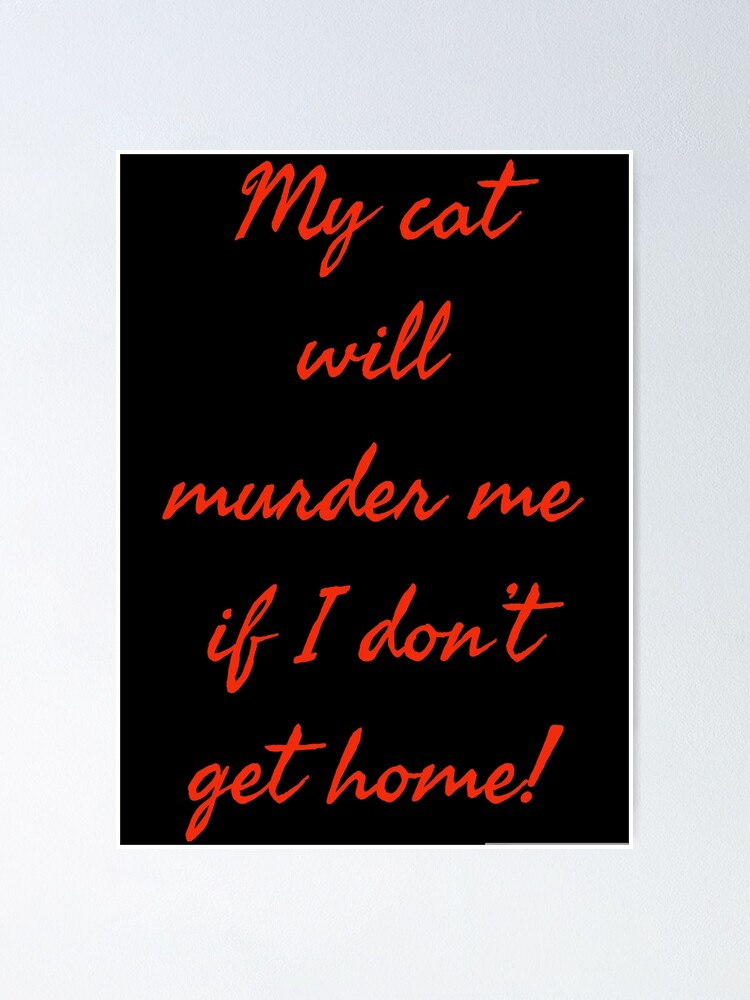 "Gothic kitty Cat Meme " Poster by 69CherrynCola69 | Redbubble